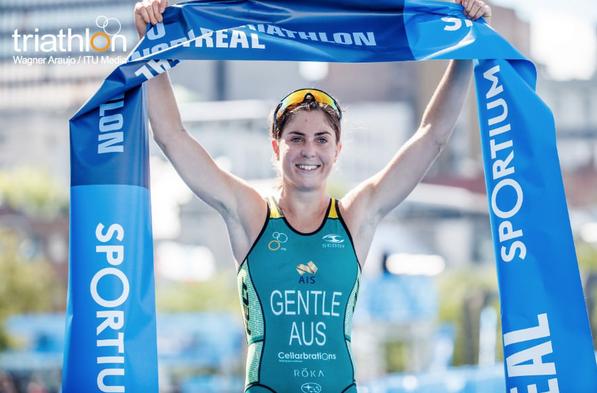 Ashleigh Gentle vence en WTS Montreal | triatlonchannel.com